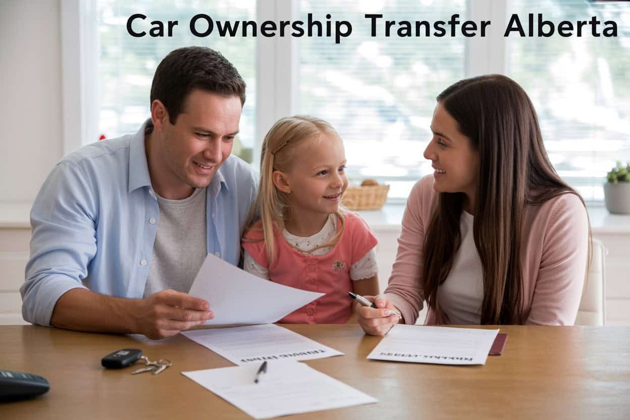 How to Transfer Car Ownership to Family Member Alberta